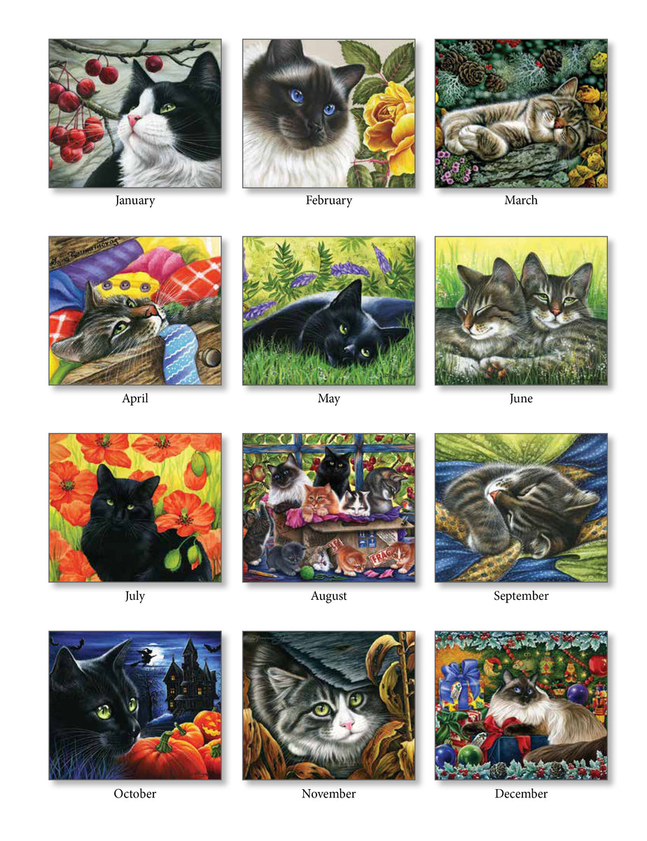 2026 CALENDAR CAT'S MEOW – Pineridgeart